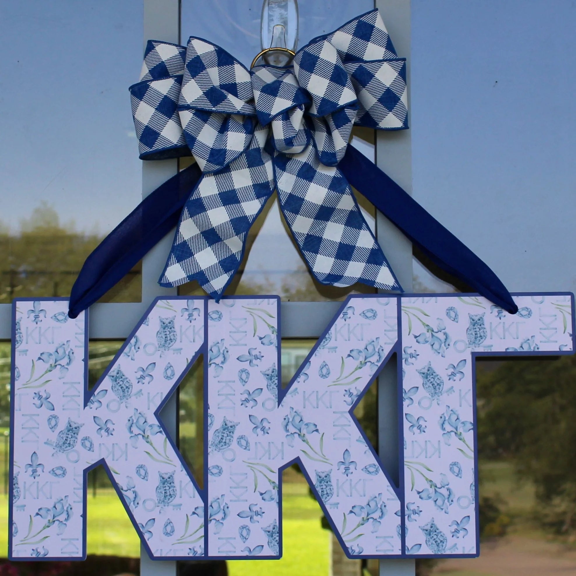 Kappa Kappa Gamma - Door Hanger – Celebrate By Lisa Lou