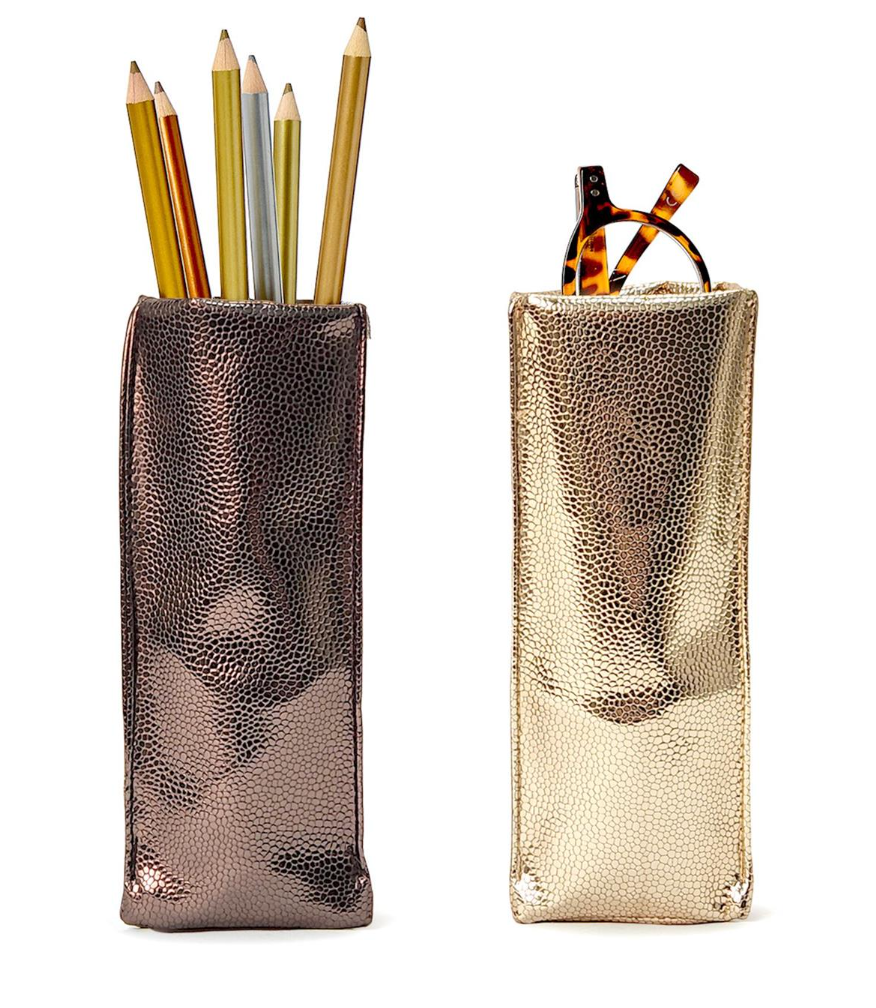 Faux Snake Skin Standing Triangular Weighted Eyeglass – Celebrate By ...