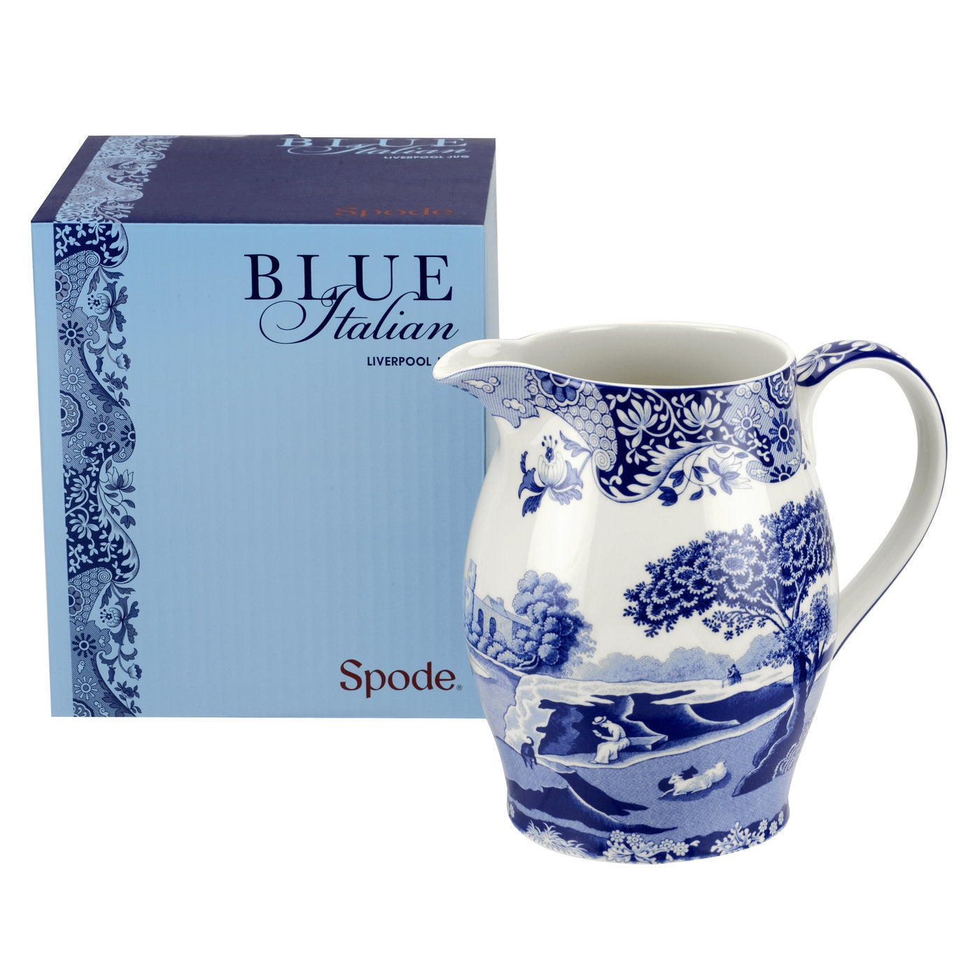 Blue Italian Pitcher – Celebrate By Lisa Lou